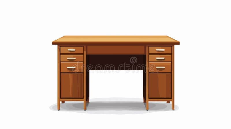 Modern Realistic Reading Desk Vector Illustration for Graphic Design ...