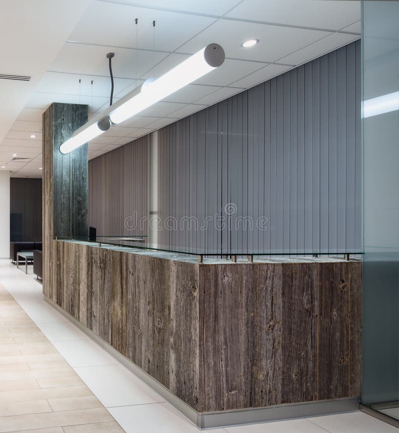 Modern Reception Area stock image. Image of attractive - 3255173