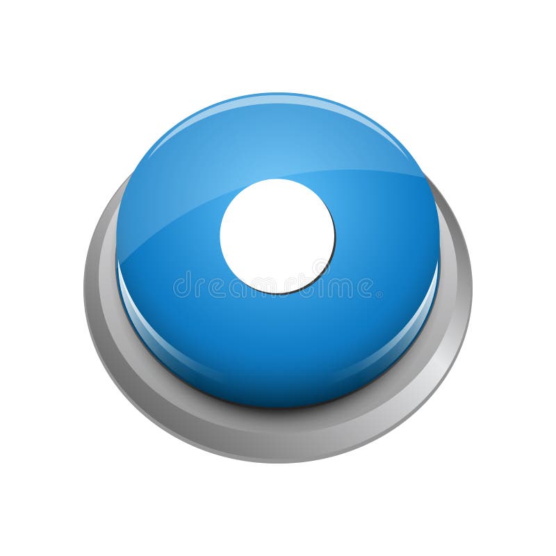 Modern Record Icon Button Logo Stock Vector - Illustration of player ...