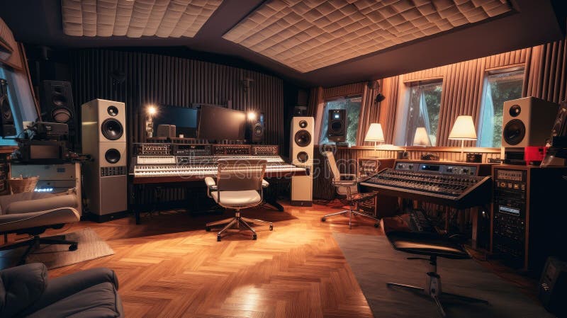Modern Recording Studio, Music Recording Studio Interior Design, Song ...