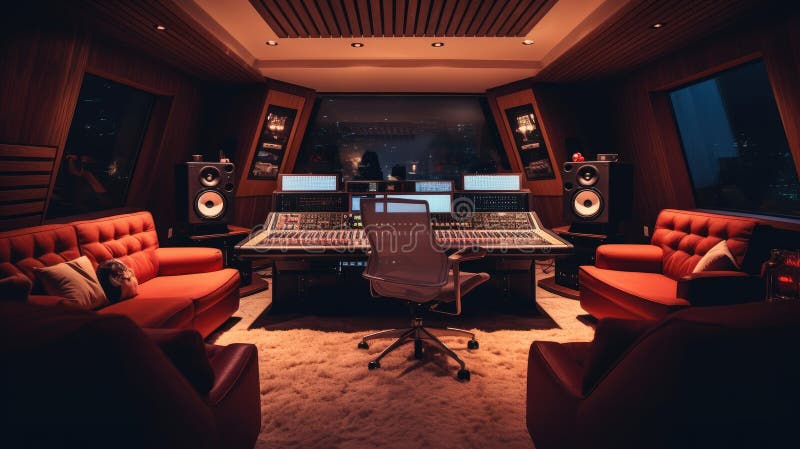 Modern Recording Studio, Music Recording Studio Interior Design, Song ...