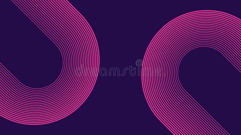 Modern Red Abstract Half Circle Lines Vector Background Stock Vector ...