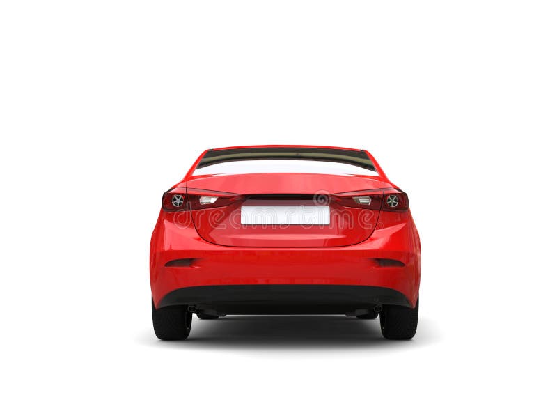 Car Rear View Clipart