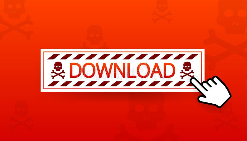 Modern Red Download Web Template on Light Backdrop. Creative Design ...