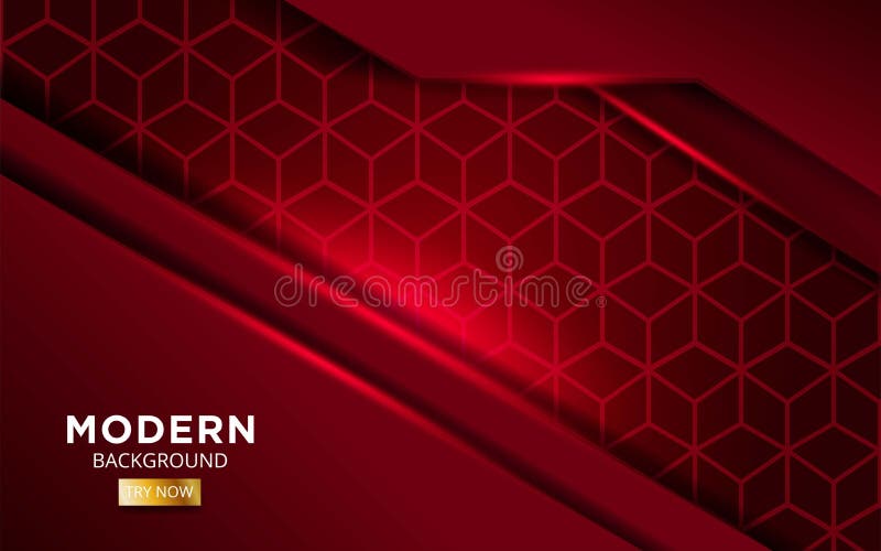 Modern Red Future Vector Background with Line Stock Vector ...