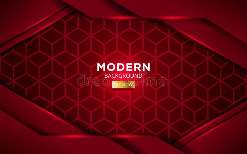 Modern Red Future Vector Background with Line Stock Vector ...