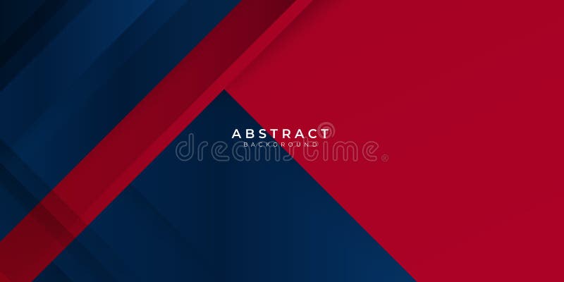 Modern Red Gradient Blue Box Rectangle Abstract Background Vector ...