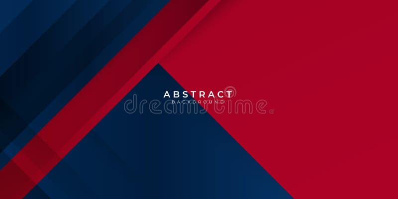 Modern Red Gradient Blue Box Rectangle Abstract Background Vector ...