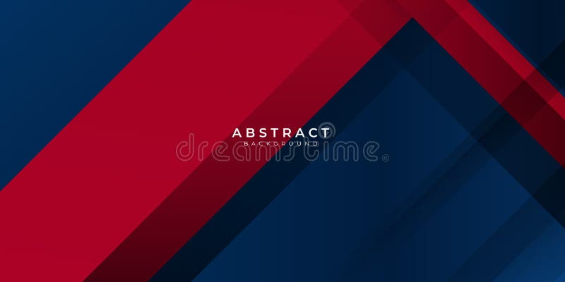 Modern Red Gradient Blue Box Rectangle Abstract Background Vector ...