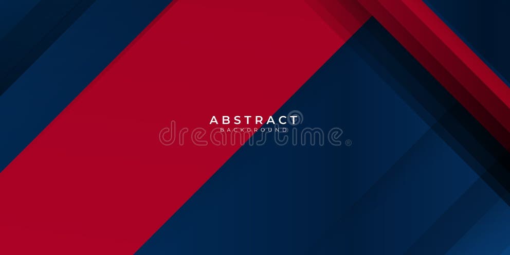 Modern Red Gradient Blue Box Rectangle Abstract Background Vector ...