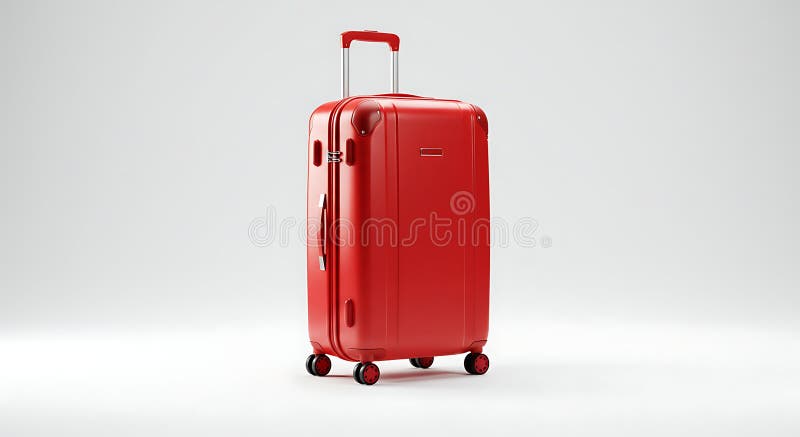 Red Hardshell Rolling Suitcase Stock Illustrations – 45 Red Hardshell ...