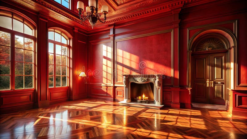 Modern Red Interior Design a Stunning Example of Architectural Flair ...