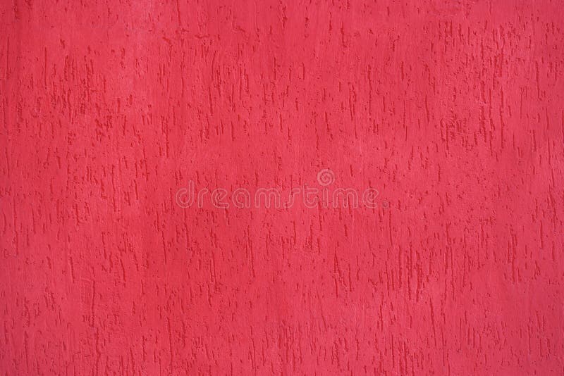 Modern Red Wall Plaster Texture Pattern. Cement Background Material ...