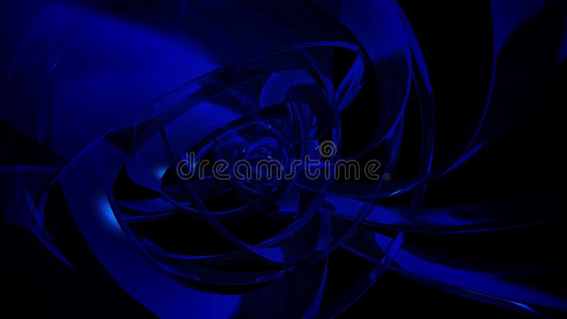 The Blue Matrix on a Black Background Stock Footage - Video of ...