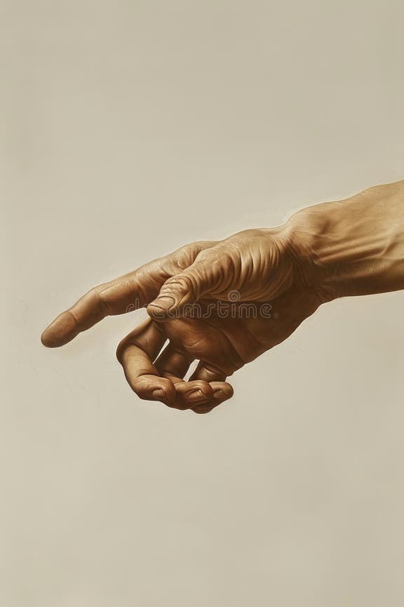 Modern Reinterpretation of the Creation of Adam with a Technology ...