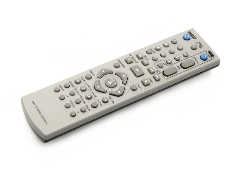 A modern remote control stock photo. Image of white, vertical - 12122464