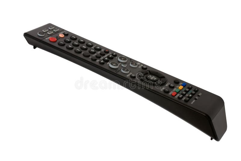 The modern remote-control stock photo. Image of isolated - 5468968