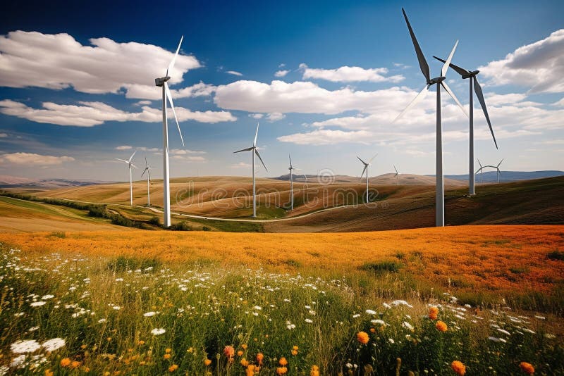 Modern Renewable Energy Solutions: Solar, Wind, and Hydro Power Stock ... Modern Renewable Energy Solutions: Solar, Wind, and Hydro Power Stock ...