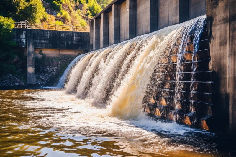 Modern Renewable Energy Solutions: Solar, Wind, and Hydro Power Stock ...