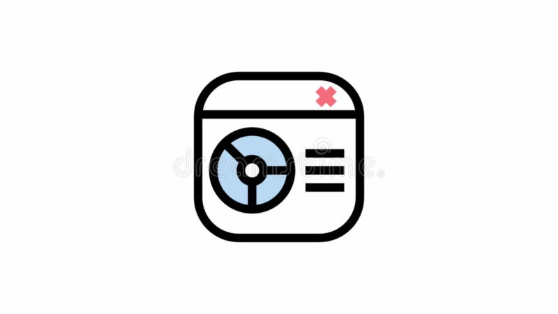 Modern Reporting Dashboard Animated Icon - Navigation Motion Design ...