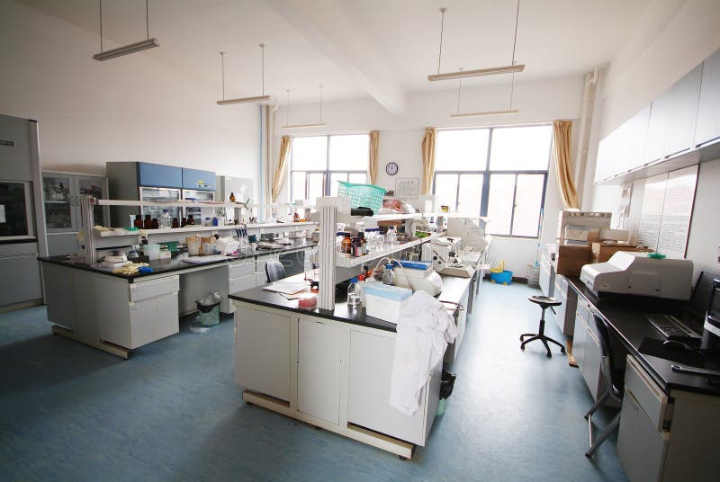 Modern Research Environment, Collage Stock Image - Image of biotech ...