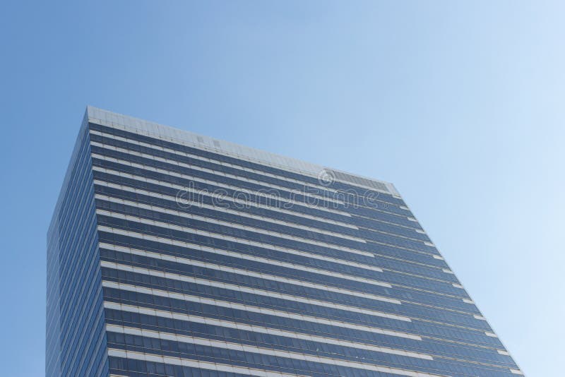 Modern Residence Building in a Sunny Day Stock Photo - Image of blue ...