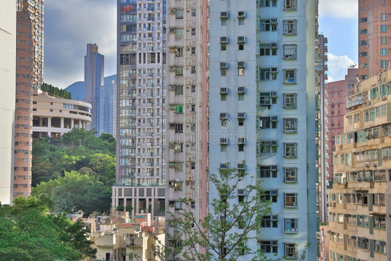 Modern Residential Building at Island Hk Editorial Photo - Image of ...