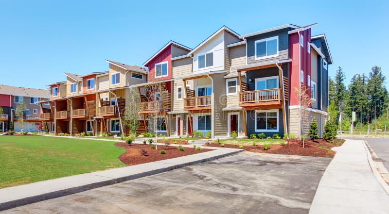 Modern Residential Building, Stock Photo - Image of property ...