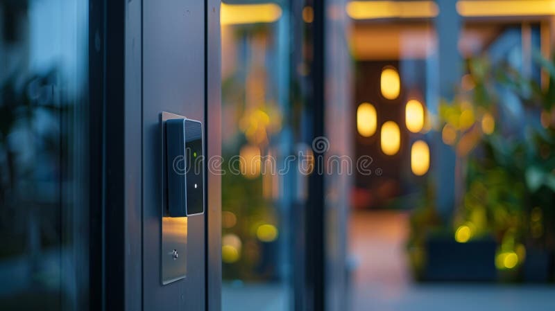 A Modern Residential Complex with an Integrated Security System ...