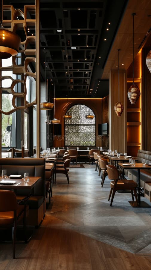 A Modern Restaurant Interior Designed for Discerning Palates and an ...