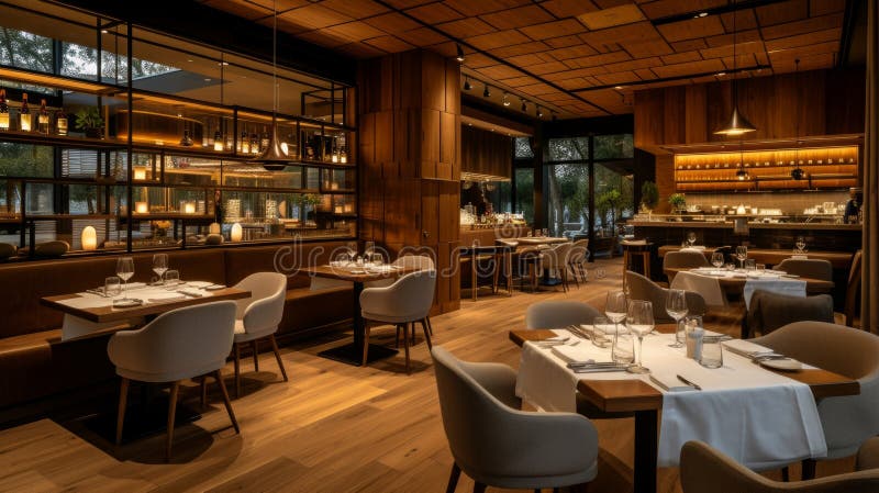 A Modern Restaurant Interior Designed for Discerning Palates and an ...