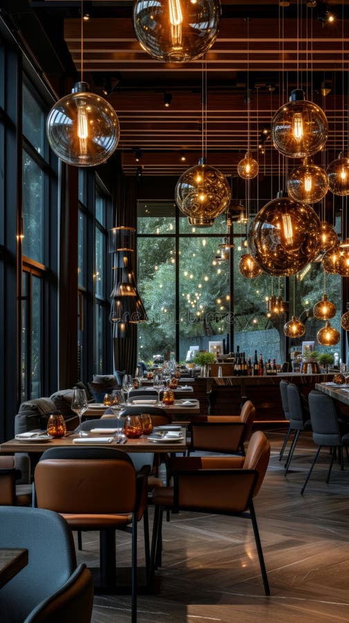 A Modern Restaurant Interior Designed for Discerning Palates and an ...
