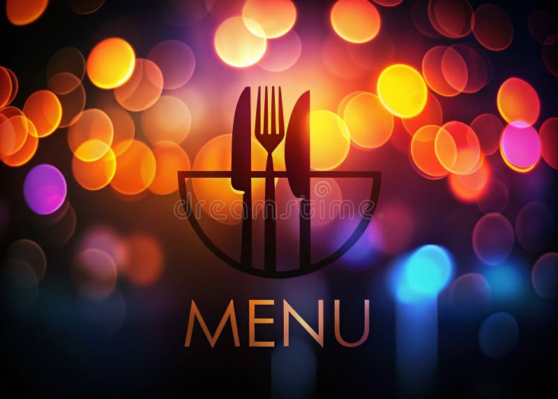 Modern Restaurant Menu Design a Silhouette of Sophistication and ...