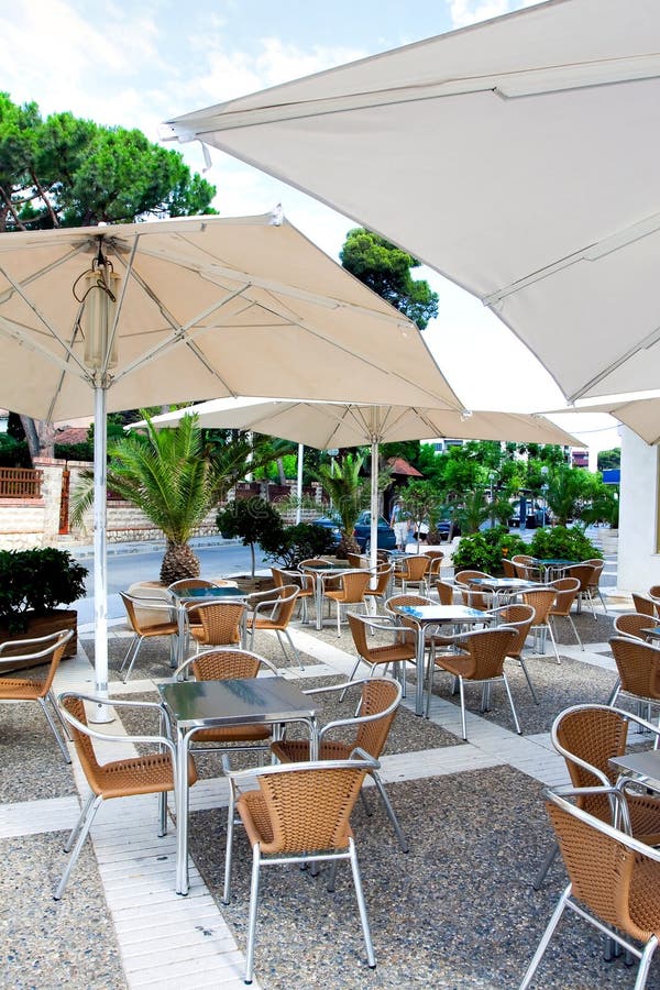 Modern restaurant outdoor stock image. Image of relaxation - 19162775