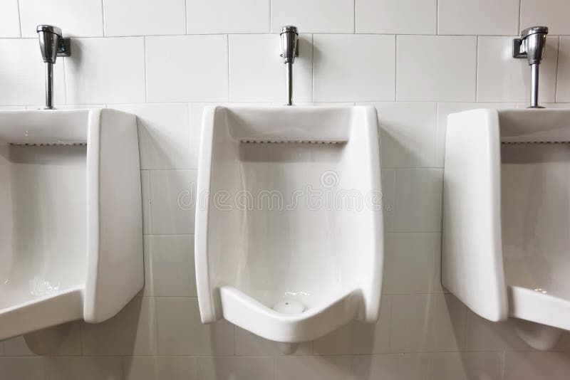Modern restroom interior stock photo. Image of male - 251996858