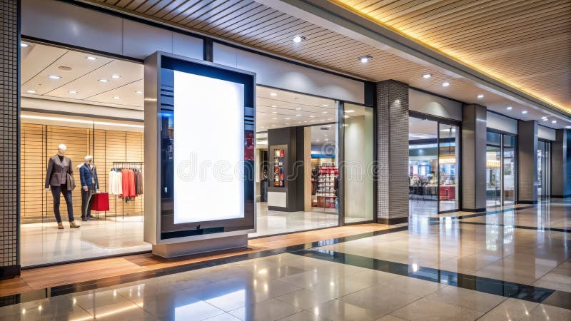 Modern Retail Space Awaits Your Brand Empty Storefront in a Chic ...