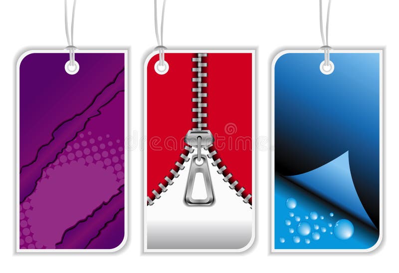 Modern retail tags stock vector. Illustration of offer - 14273822