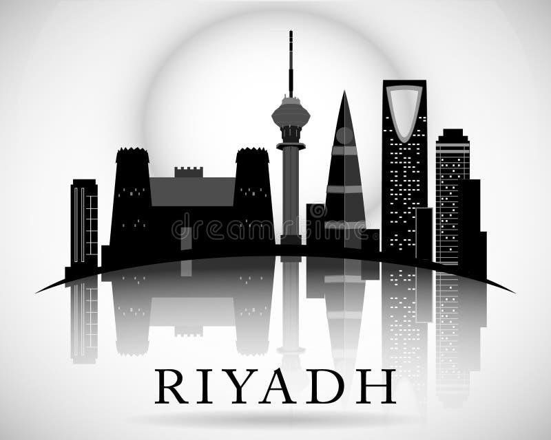 Modern Riyadh City Skyline Design. Saudi Arabia Stock Vector ...