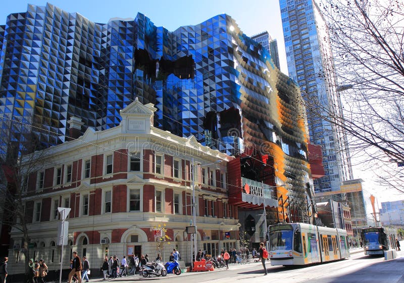 Modern Contemporary Architecture Building Melbourne Editorial ...