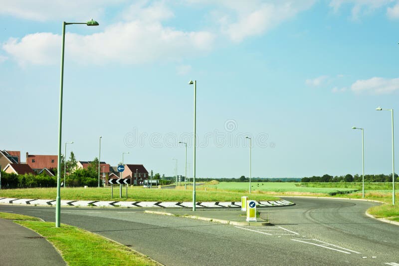 Modern road stock photo. Image of fluffy, street, route - 32700196