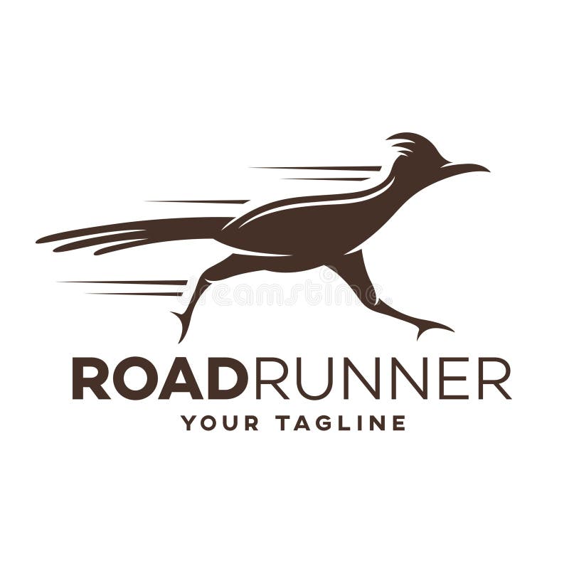 Modern Road Running Logo. Vector Illustration Stock Illustration ...