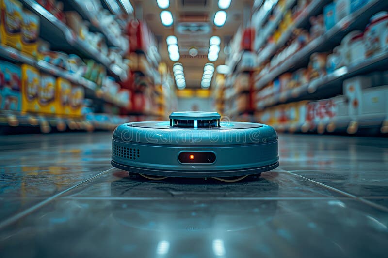 Robot, Cleaning and Sanitizing Benchtop in Cleanroom, with Equipment ...