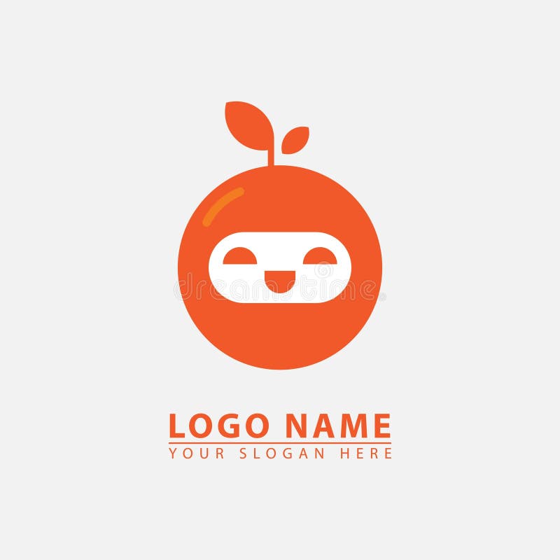 Robot Toy on an Orange Background, 3D. AI Generative Stock Illustration ...