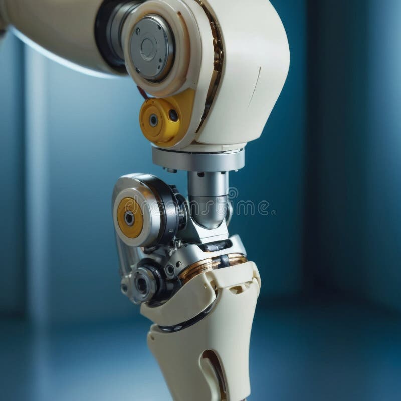 Modern Robotic Prosthesis Close-up Stock Photo - Image of prosthesis ...
