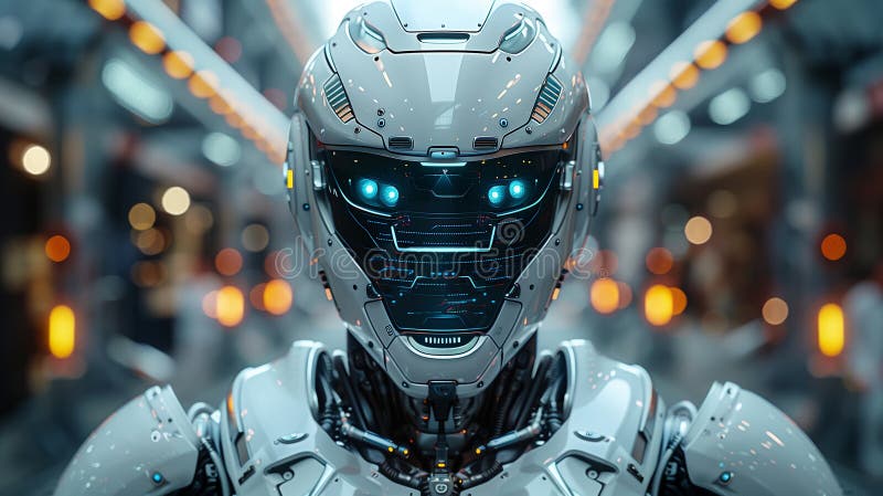 Modern Robotics: Android Model Showcasing Futuristic Design Concept ...