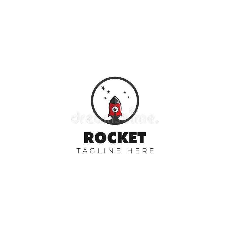 Modern rocket logo design stock vector. Illustration of corporate ...
