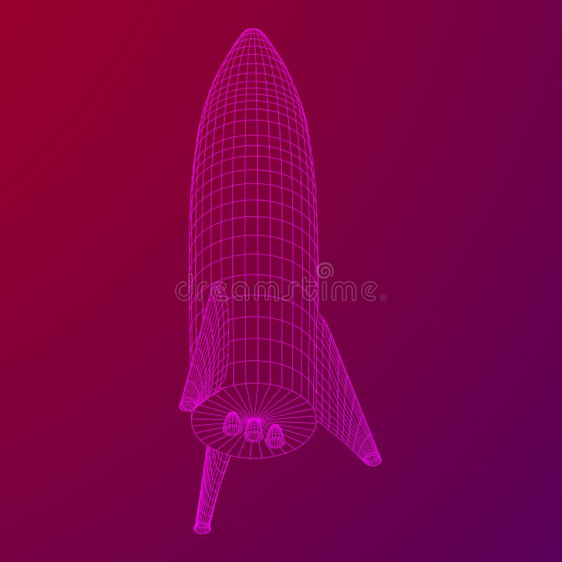 Modern Rocket Ready To Launch Stock Vector - Illustration of launch ...