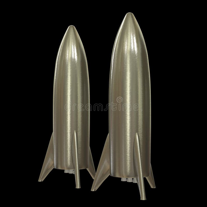 Modern Rocket Ready To Launch Stock Illustration - Illustration of icon ...