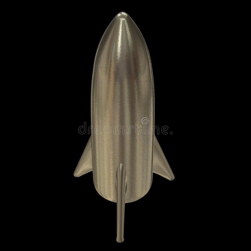 Modern Rocket Ready To Launch Stock Illustration - Illustration of ...