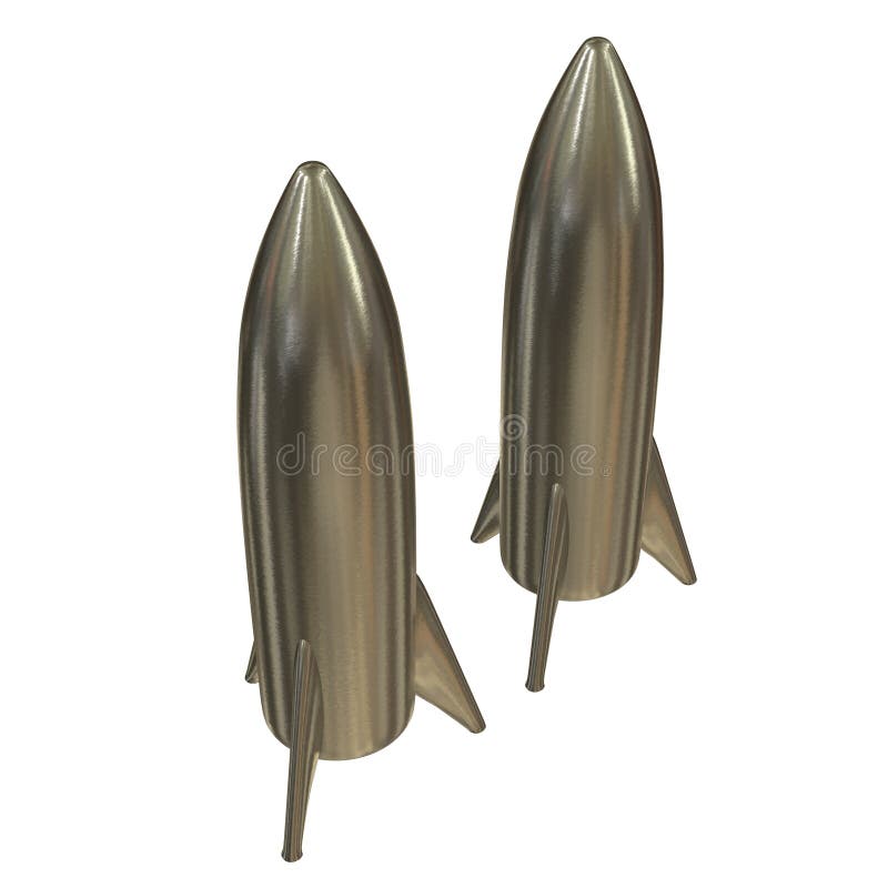 Modern Rocket Ready To Launch Stock Illustration - Illustration of ...